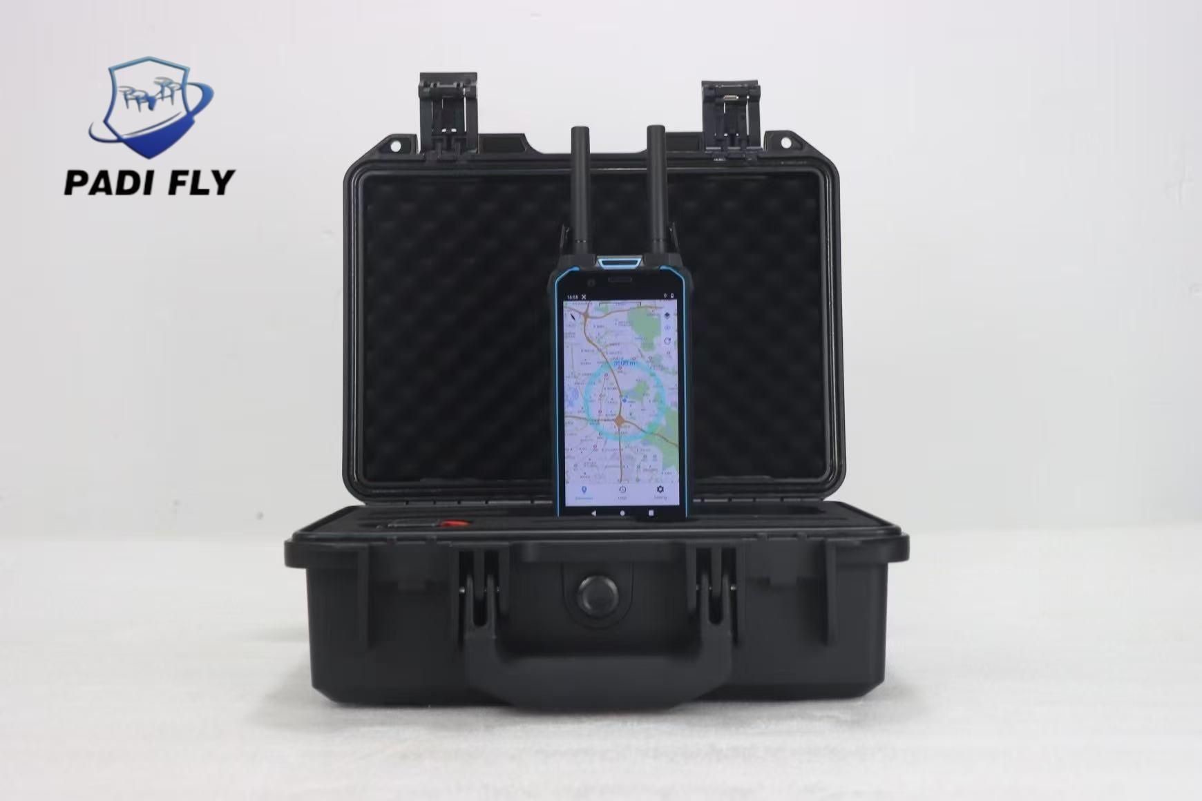 Handheld 100MHz-6GHz 1-3km Professional Uav Positioning Device Anti Uav ...