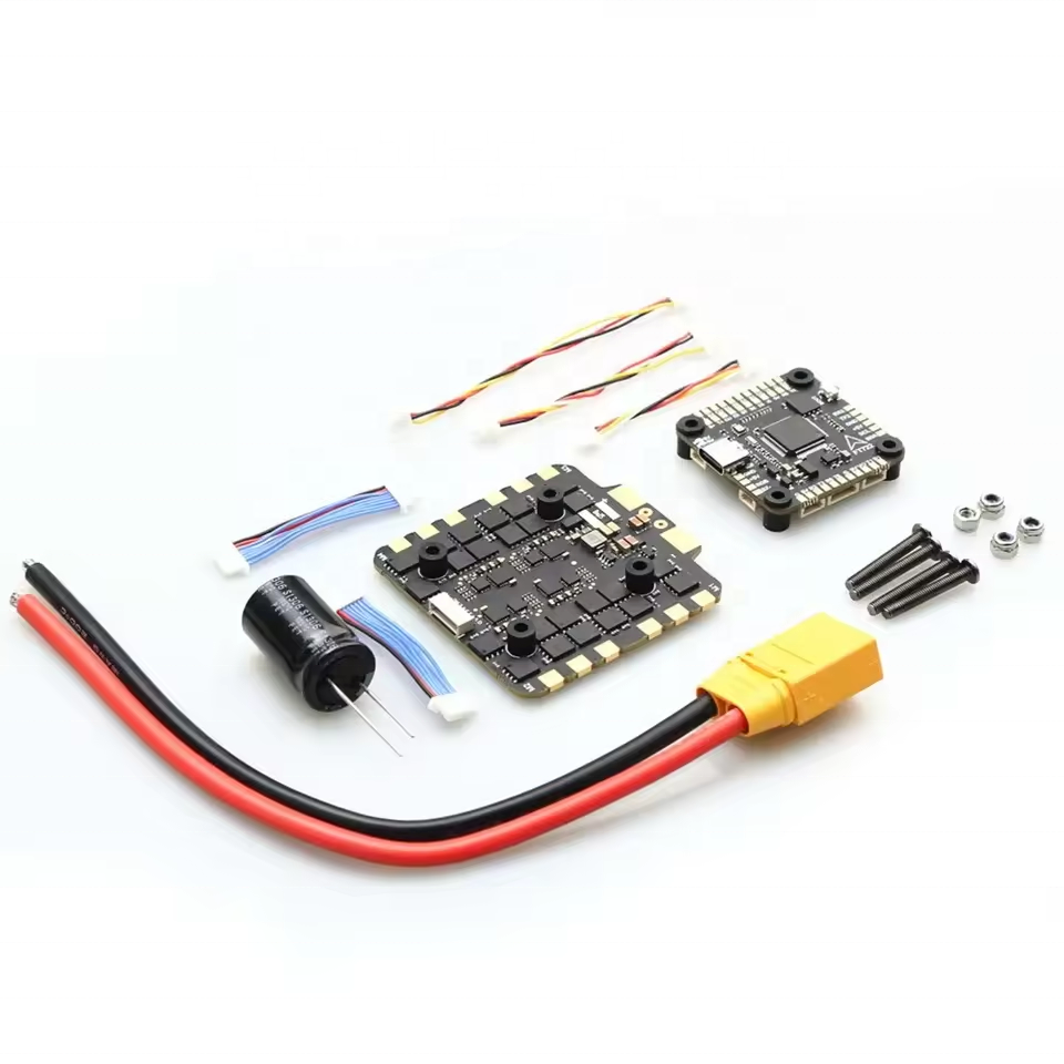 F722+80A STACK F722 V2 Metal Drone Flight Controller for Compatible